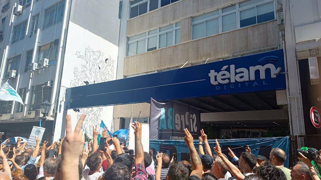 Milei government closes Argentina’s state news agency Télam, reporters ...